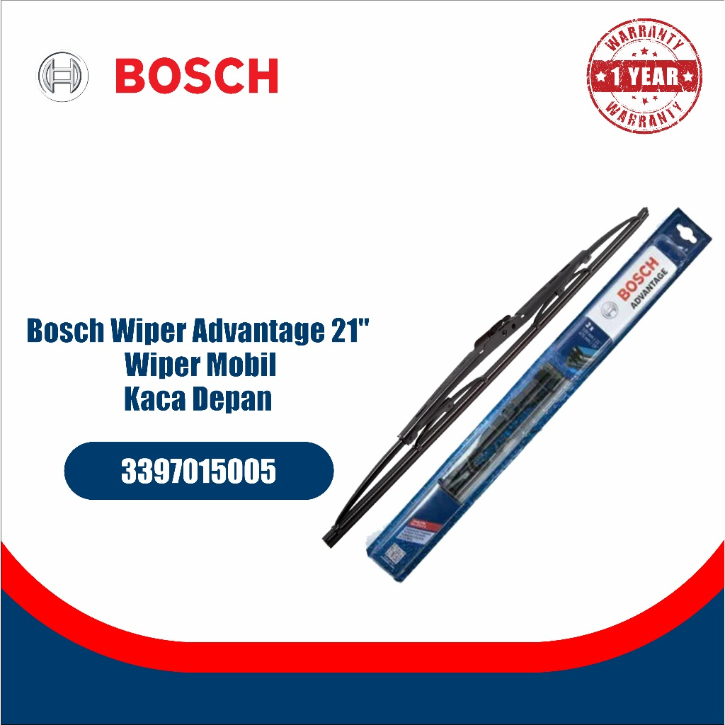 Jual Bosch Wiper Advantage 21" Kaca Mobil 3397015005HD3 - 1 buah | Shopee Indonesia