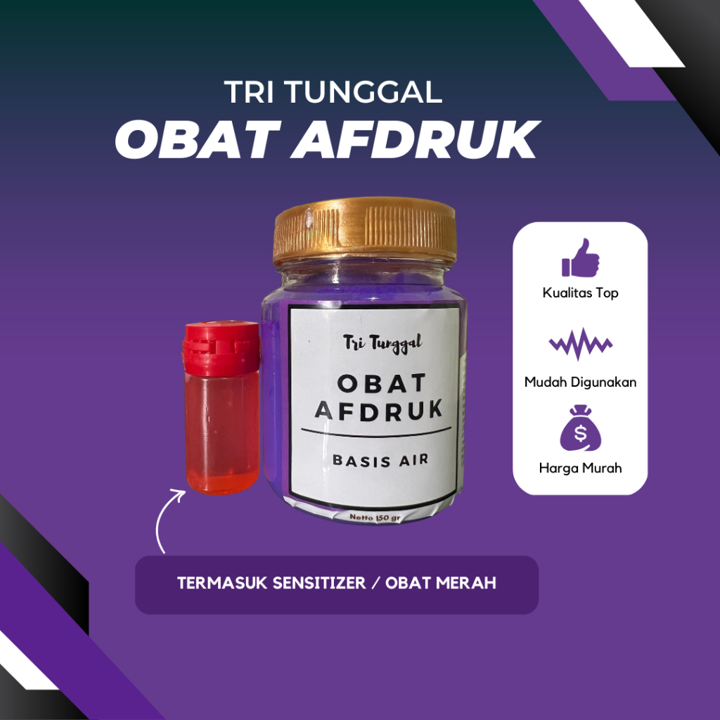 Jual Obat Afdruk Basis Air Merek Tri Tunggal Plastik Perlengkapan ...