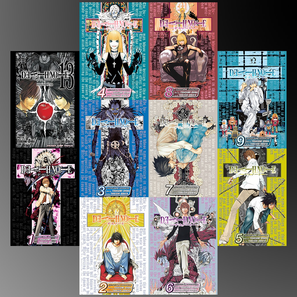 Jual POSTER DEATH NOTE ISI 45pcs | DELUSIONWALL | POSTER DINDING DEATH ...