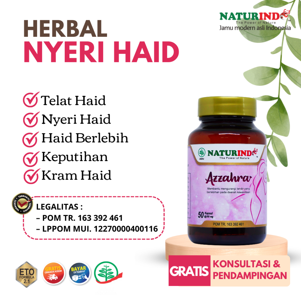 Jual Obat Nyeri Haid Pelancar Haid Telat Datang Bulan Menstruasi Tidak ...