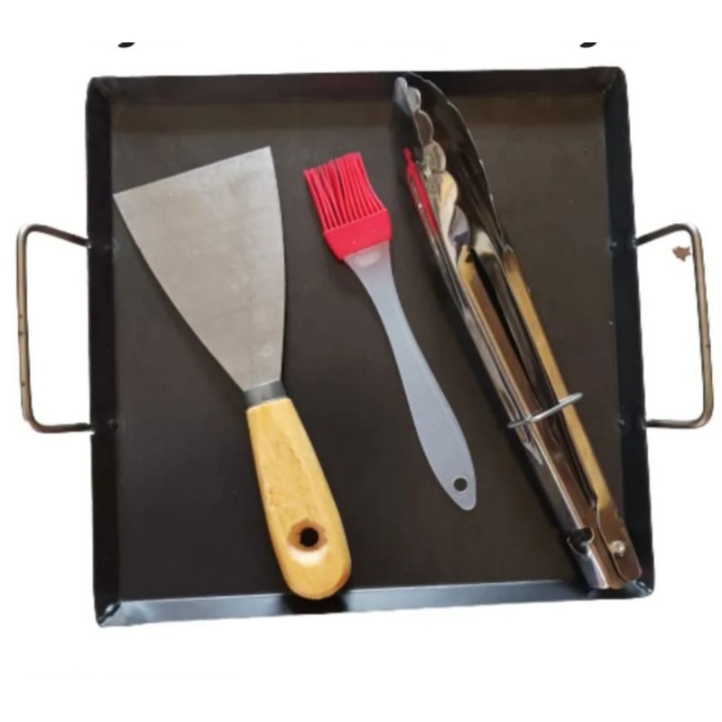 Jual wajan roti bakar / paket lengkap peralatan roti bakar kebab ...