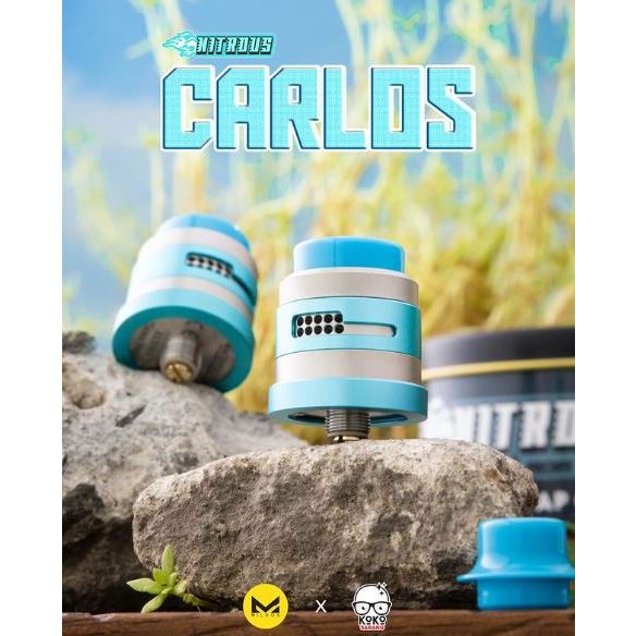 Jual Nitrous DUAL CAP ONLY RDA 22MM by Sarang Vapers x Damn Vape ...