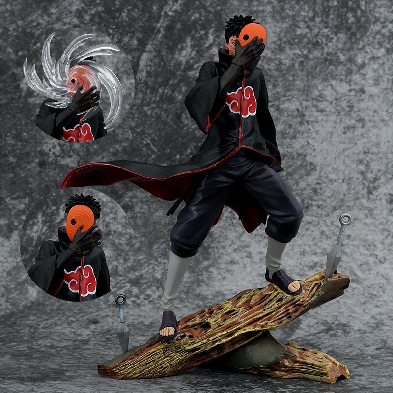 Jual Obito Uchiha Akatsuki Action Figure Naruto Shippuden Large Size ...