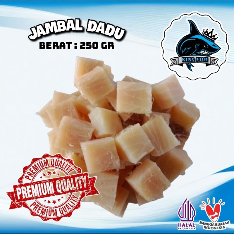 Jual 250GR IKAN ASIN JAMBAL ROTI DADU KERING TANPA TULANG MURAH ...
