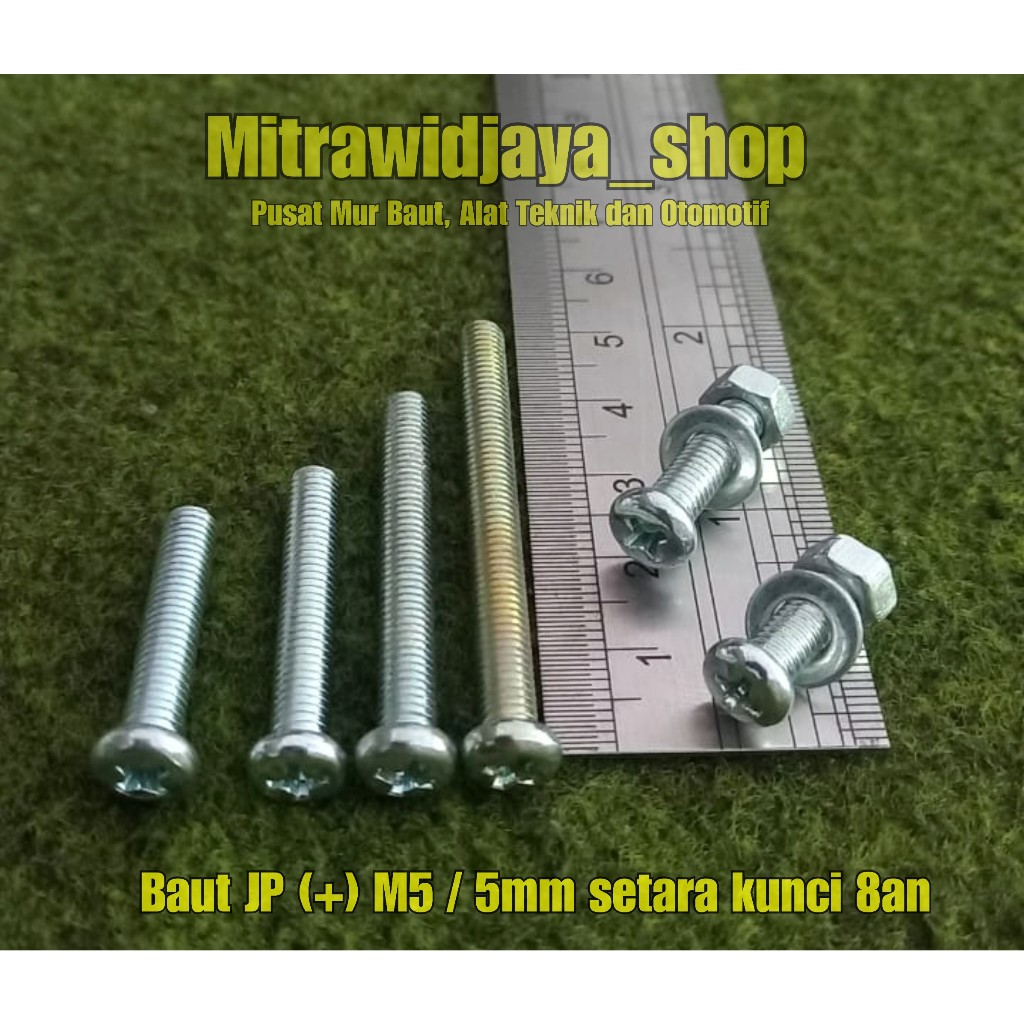 Jual Baut payung baut model JP kunci 8 8an model JP + PAYUNG panjang 1,5cm 2cm 2,5cm 3cm 4cm 5cm ...