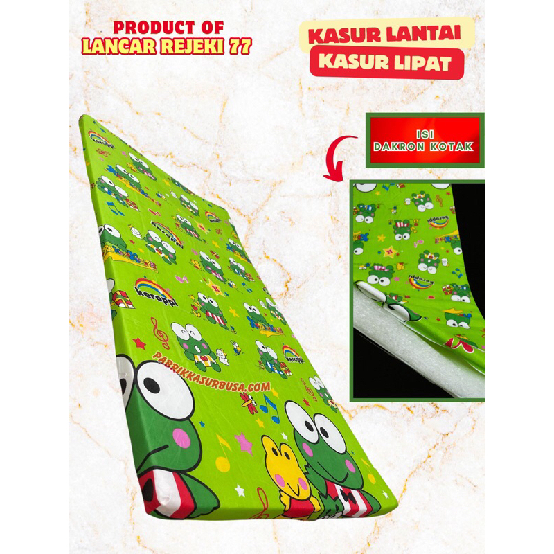 Jual Kasur Lantai Tebal 5cm // 90x180x5 // Kasur Lipat 1 orang // Kasur ...