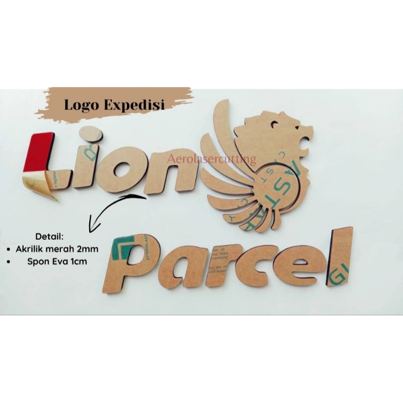 Jual Logo Lion Parcel akrilik | Shopee Indonesia