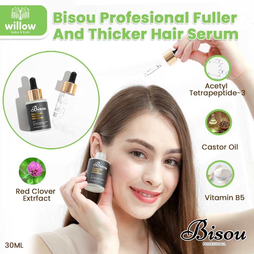 Jual Serum Rambut - Bisou Profesional Fuller And Thicker Hair Serum ...