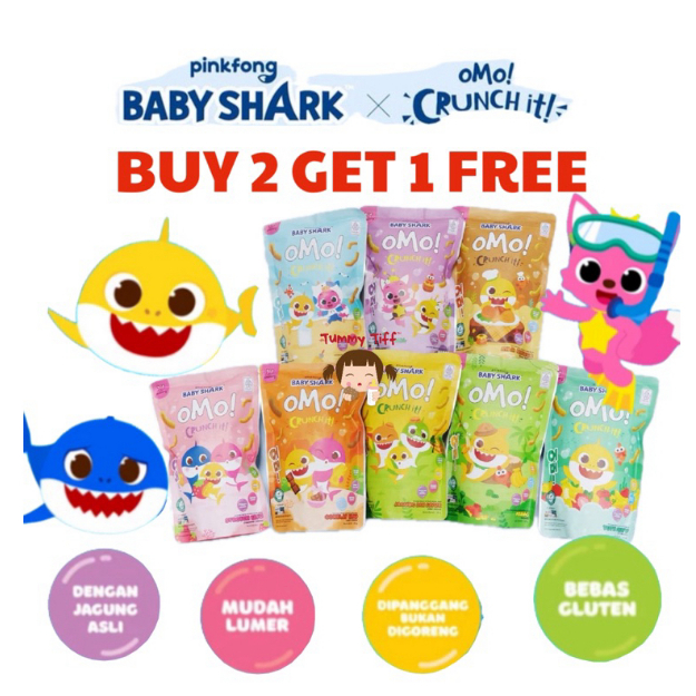 Jual OMO Healthy Snack / OMO! Snack sehat / Omo crunchies / omo crunch ...