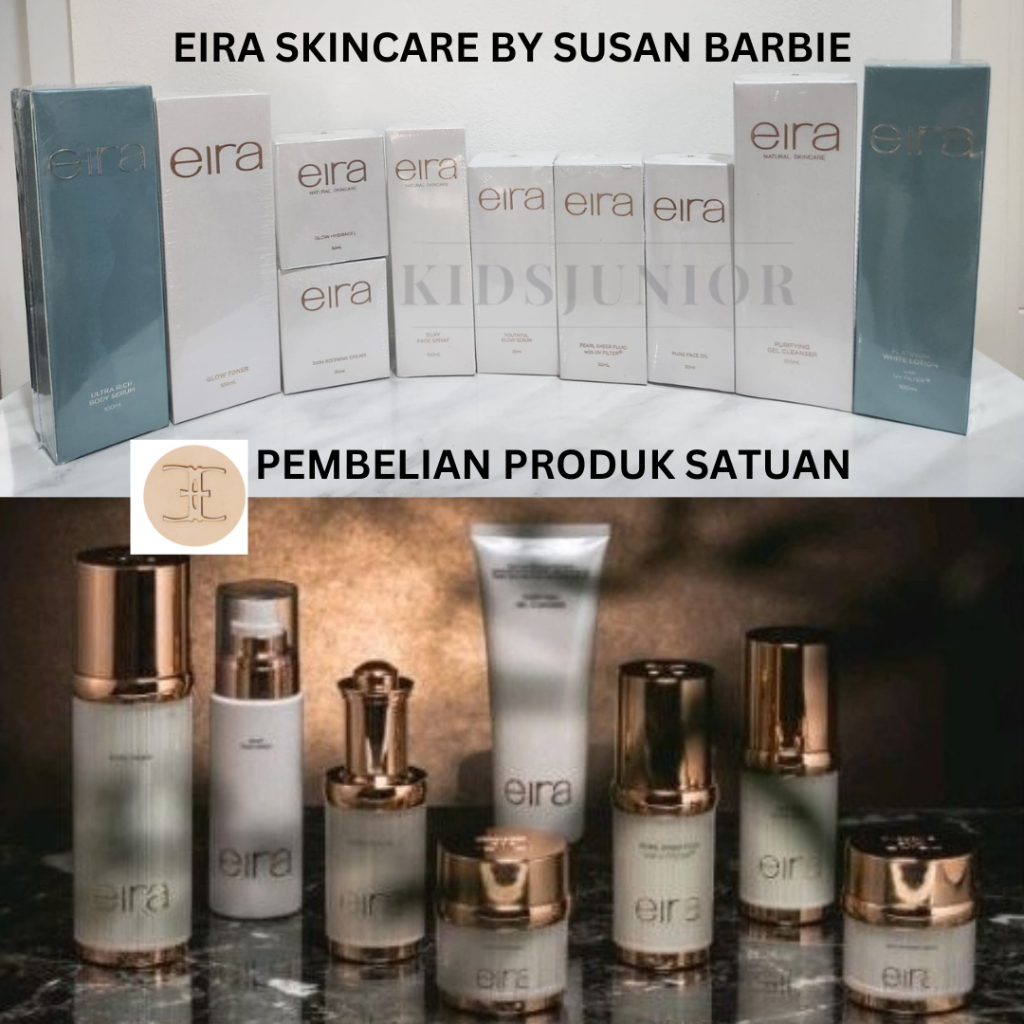 Jual Eira Skincare susan barbie | Glow hydragel | Skin refining | toner ...
