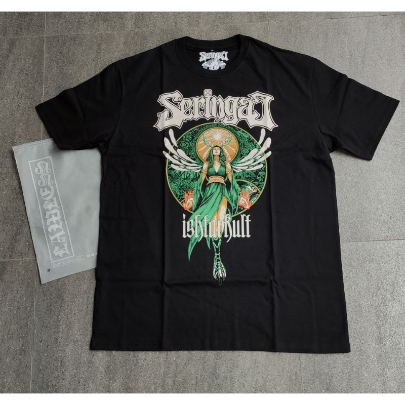Jual Kaos seringai x danilla x jager ishtarkult original official merch ...