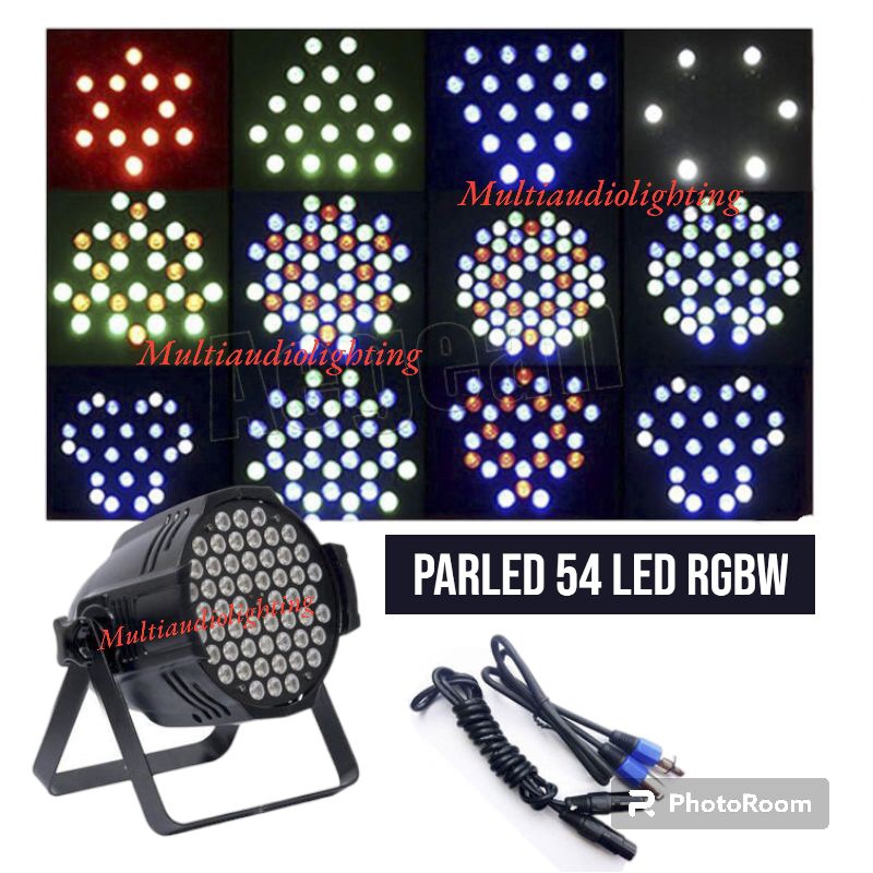 Jual Lampu Panggung Parled 54 RGBW | Shopee Indonesia