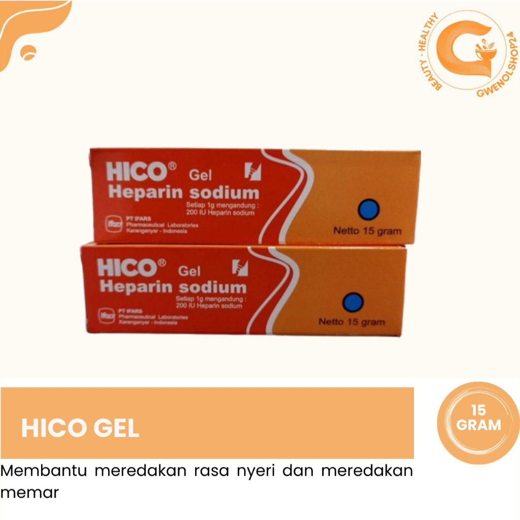 Jual Hico Gel 15 GR Ifars | Shopee Indonesia