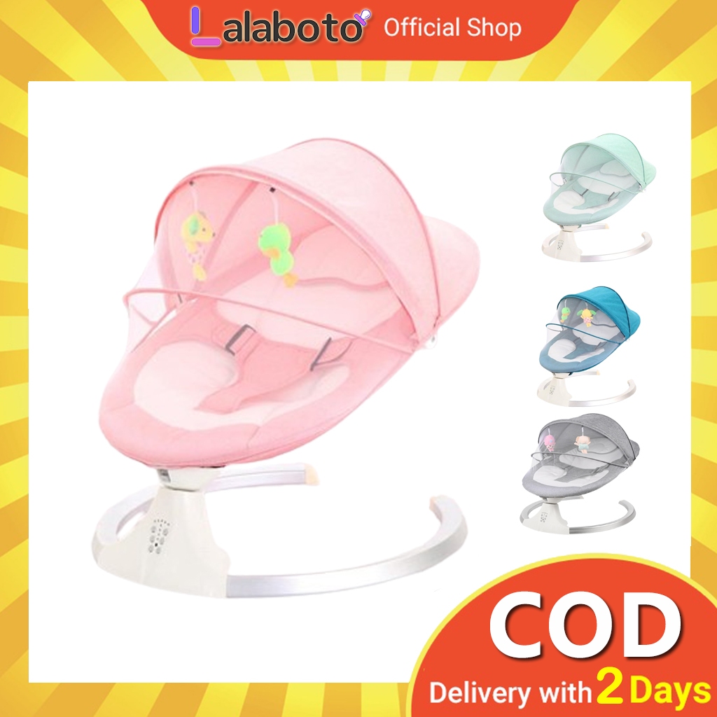 Jual Ayunan Bayi Otomatis Elektrik Baby Swing Lipat | Shopee Indonesia