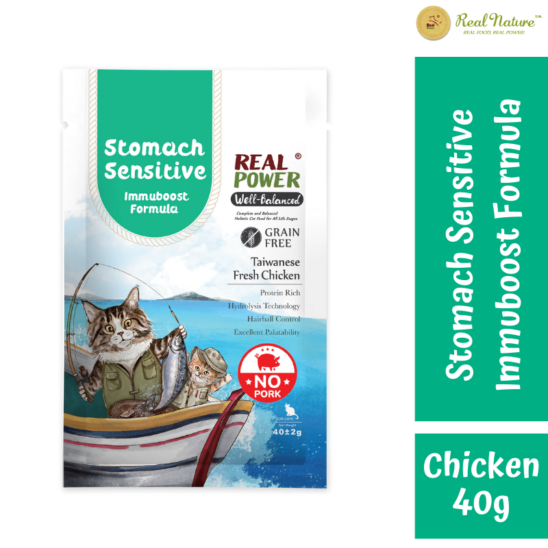 Jual RealPower - Real Nature Makanan Kucing 40g Vitamin Nutrisi Lengkap ...