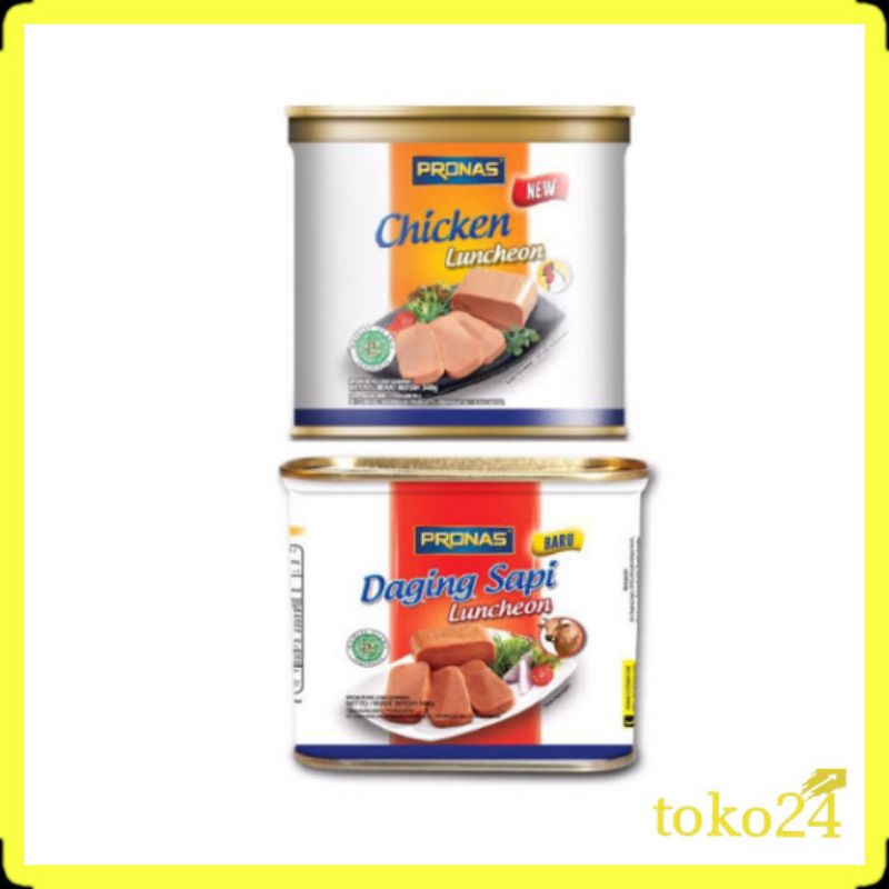 Jual Pronas Luncheon Chicken & Beef 340 gr | Shopee Indonesia