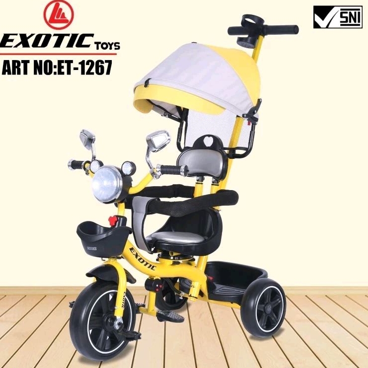 Jual Sepeda anak balita roda tiga EXOTIC ET - 1262 1267 1267 1269 Musik ...