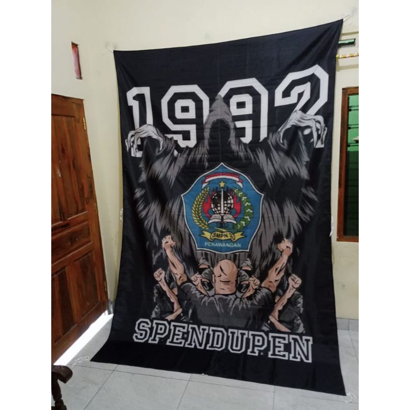 Jual BENDERA FULL PRINTING KELAS SEKOLAH//BISA PAKAI DESAIN SENDIRI ...