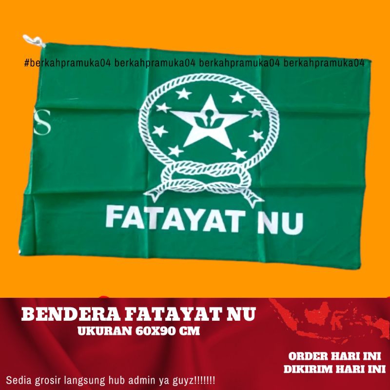 Jual Bendera fatayat nu 60x90 cm | Shopee Indonesia