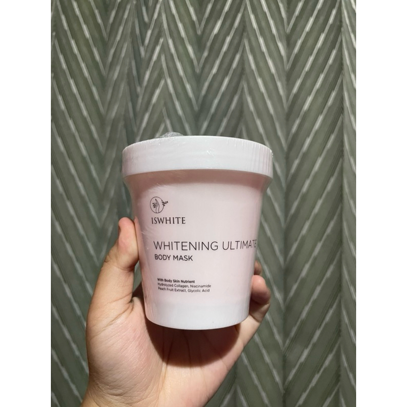 Jual ISWHITE ULTIMATE BODY MASK 200gr | Shopee Indonesia