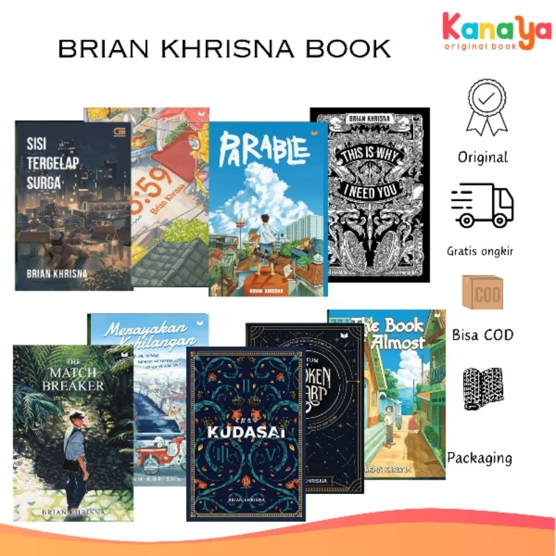 Jual Buku Brian Krisna The Breaker Merayakan Kehilangan The Book of ...