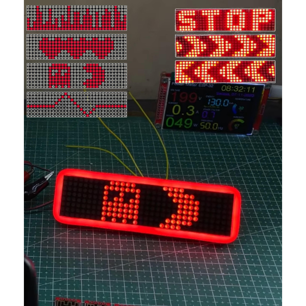 Jual STOPLAMP RUNNING TEXT UNIVERSAL BISA UNTUK SEMUA MOTOR BEAT,MIO ...