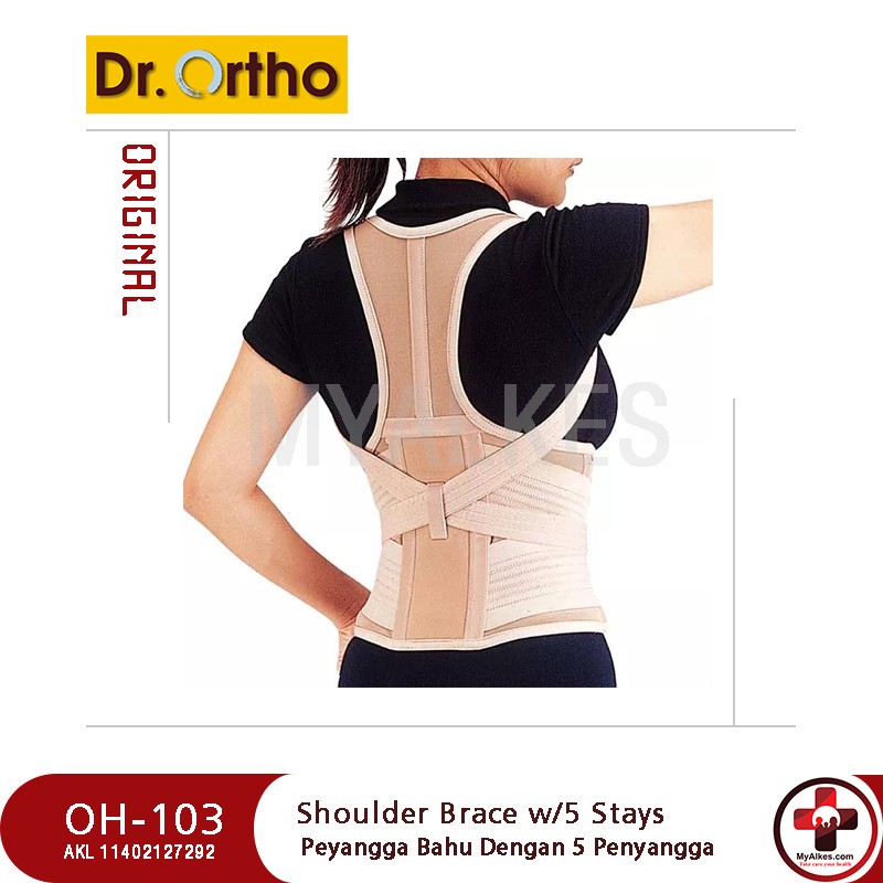 Jual Korset Tulang Belakang / Shoulder Brace Support Dr Ortho OH-103 | Shopee Indonesia