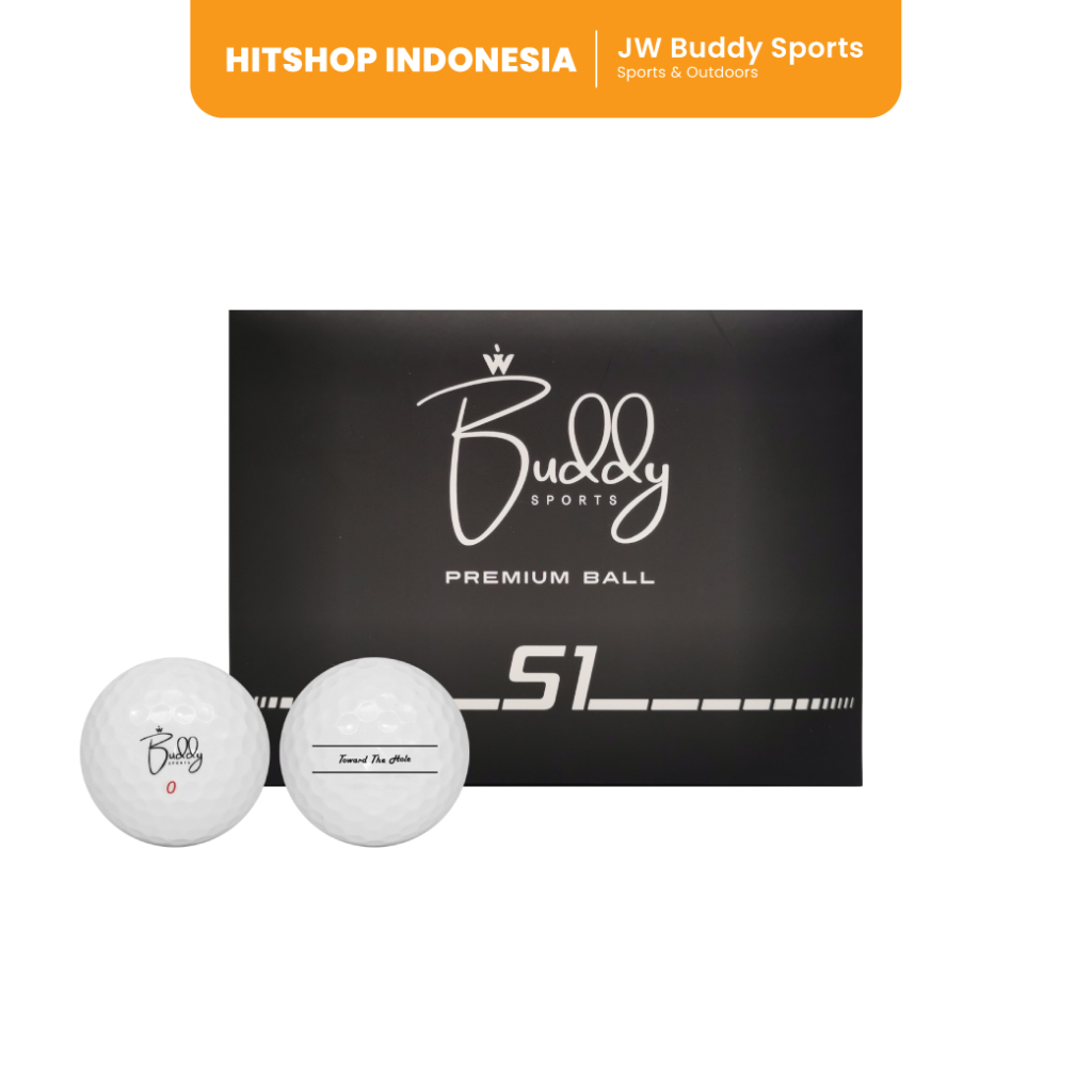 Jual [JW Buddy Sports] Premium Golf Balls S1 (isi 12 pcs) / Bola Golf ...