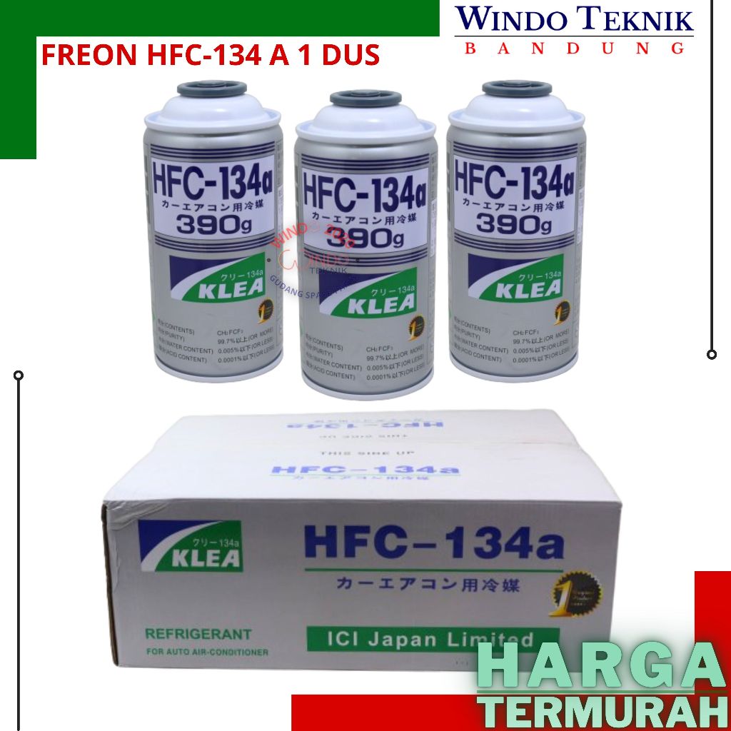 Jual FREON KLEA KALENG GOLD R134 A 1 DUS | PREON MOBIL KLEA GOLD R 134A ...