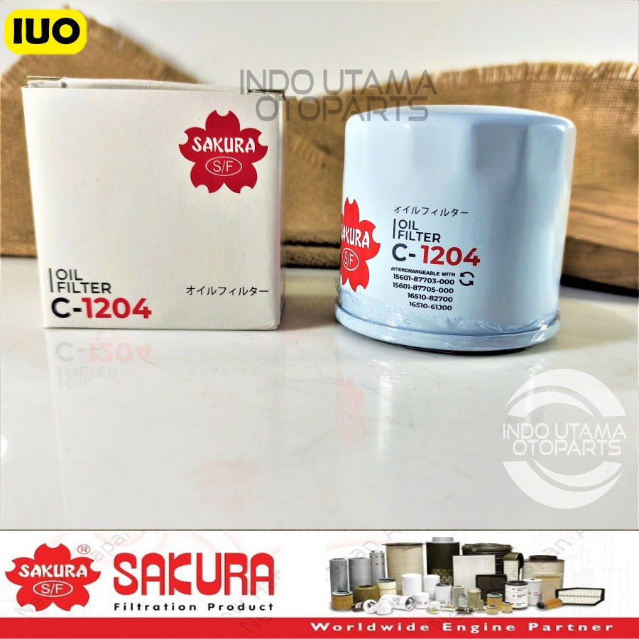 Jual Filter Oli Suzuki Ignis Baleno Spark Jimny Cherry SAKURA C-1204 ...