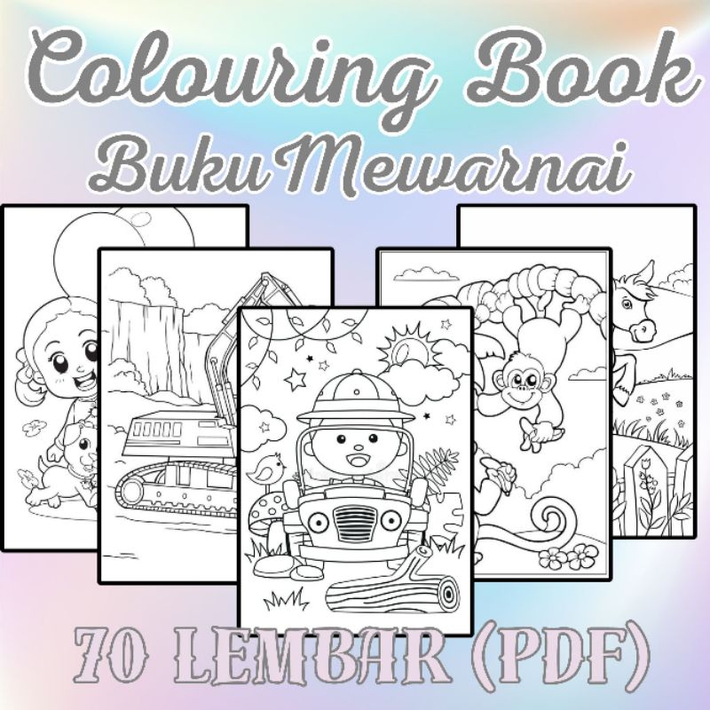 Jual Buku Mewarnai Anak Anak (PDF) | Shopee Indonesia