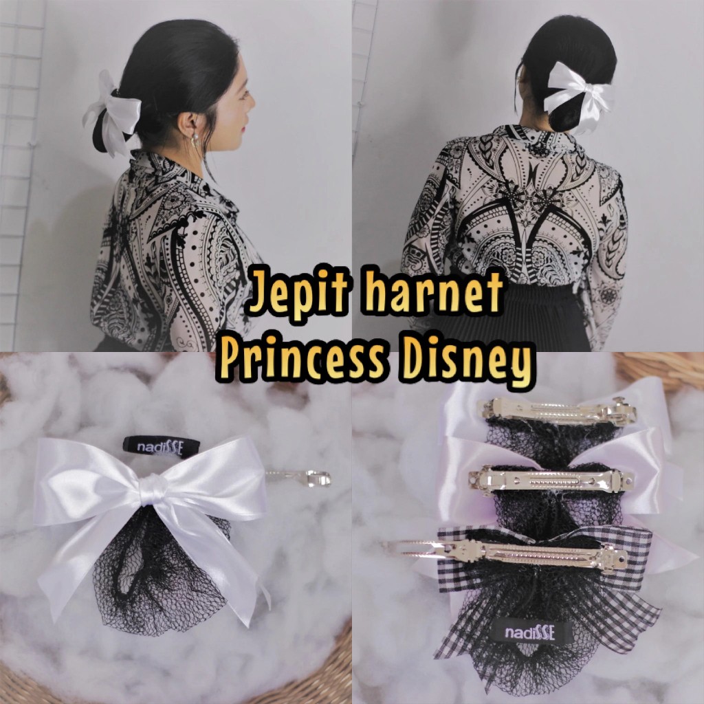 Jual Jepit Cepol Harnet Premium - Cepol Hair net Modern Balerina ...