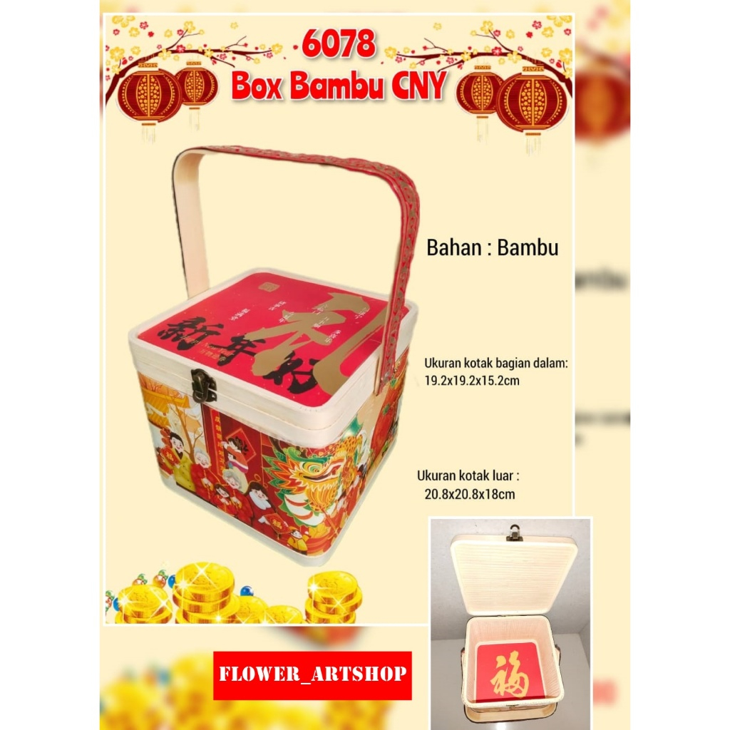 Jual Box Hamper Imlek / Box Bambu | Shopee Indonesia