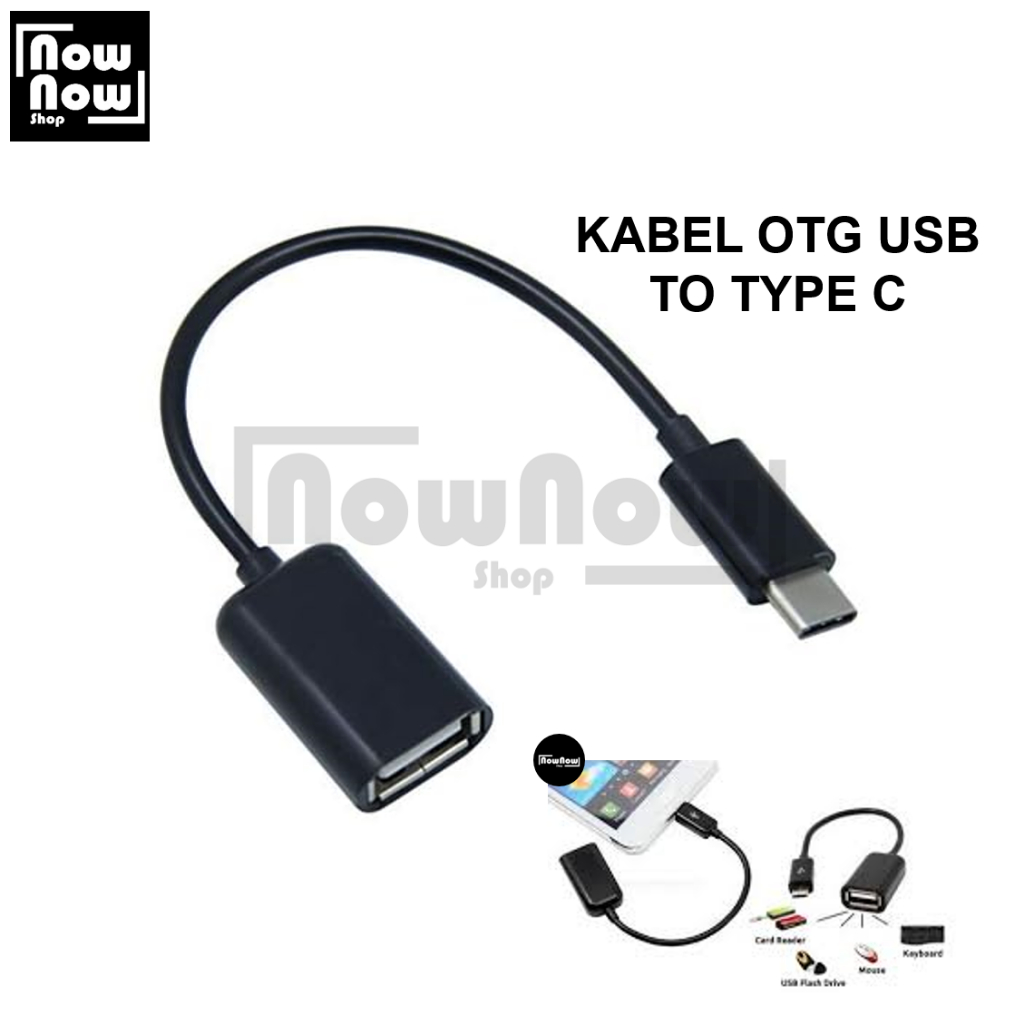 Jual Kabel Adapter OTG USB to Type C On-The-Go On The Go Connect Kit ...