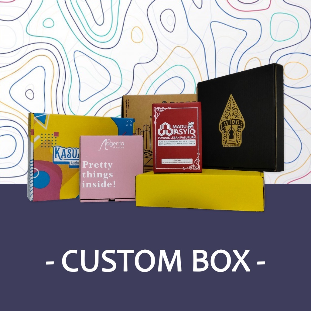 Jual Custom Box Sablon Ukuran 45 x 30 x 10 cm | Shopee Indonesia