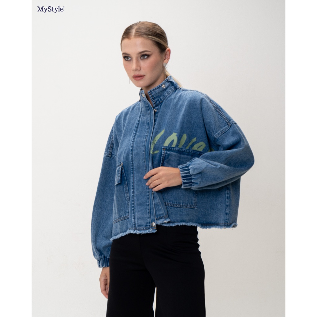 Jual MyStyle Jinnie Denim Jacket | It's New Me | mystylefashion.id ...