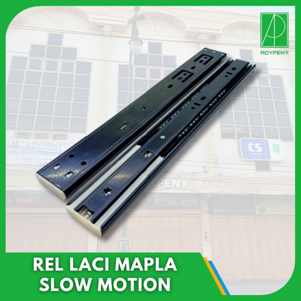 Jual Rel Laci Geser Mapla FE45 Double Slow Motion | Shopee Indonesia