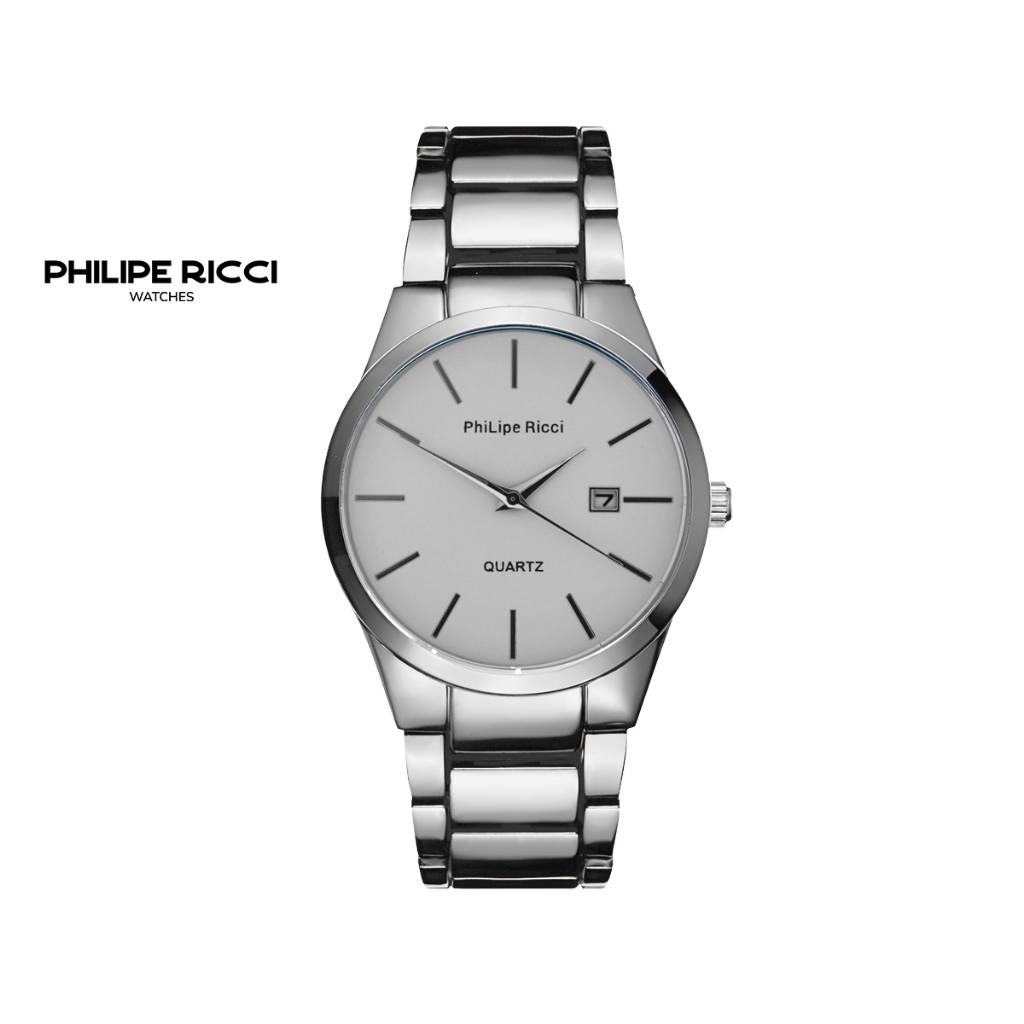 Jual PhiLipe Ricci Jam Tangan Pria 100% Original Rantai Business ...