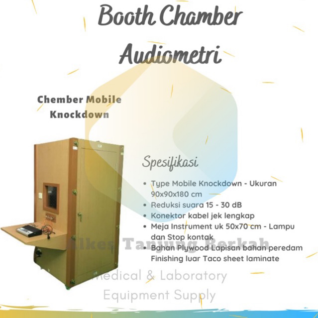 Jual Ruangan Audiometri Chamber Mobile Knockdown Audiometer | Shopee ...