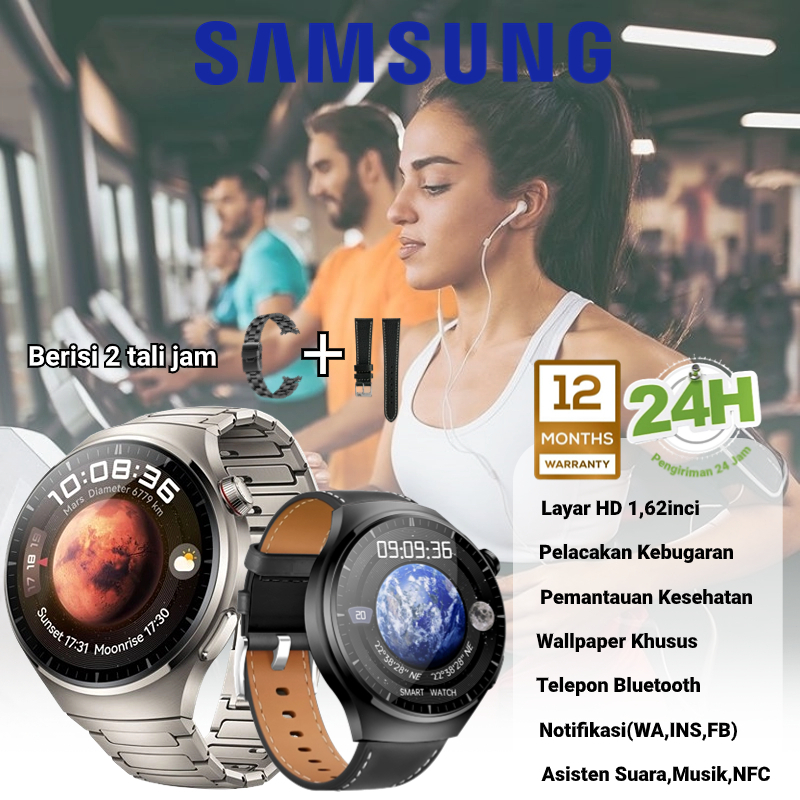 Jual Samsung Watch S20 smartwatch s20 max Jam tangan pintar kelas atas ...