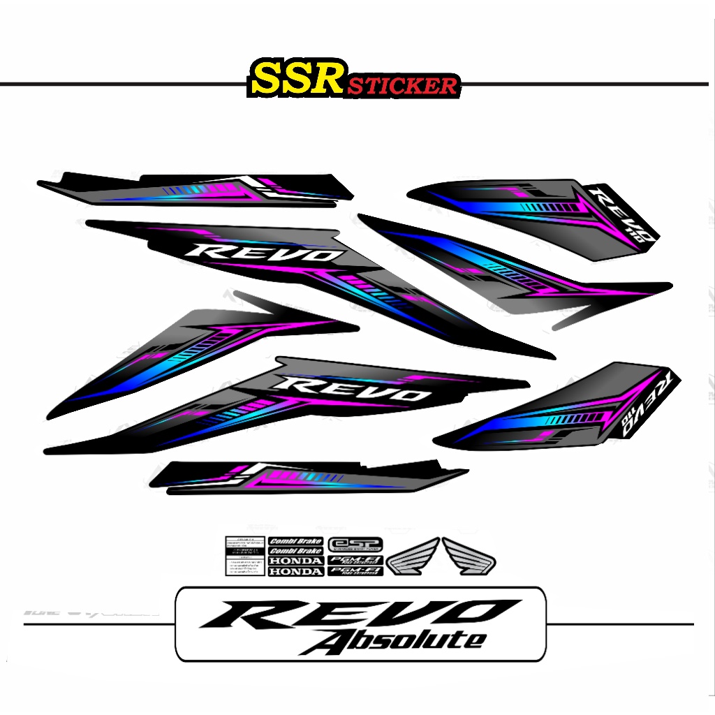 Jual STRIPING ABSOLUTE REVO / 1A / STIKER REVO / REVO ABSOLUT ...