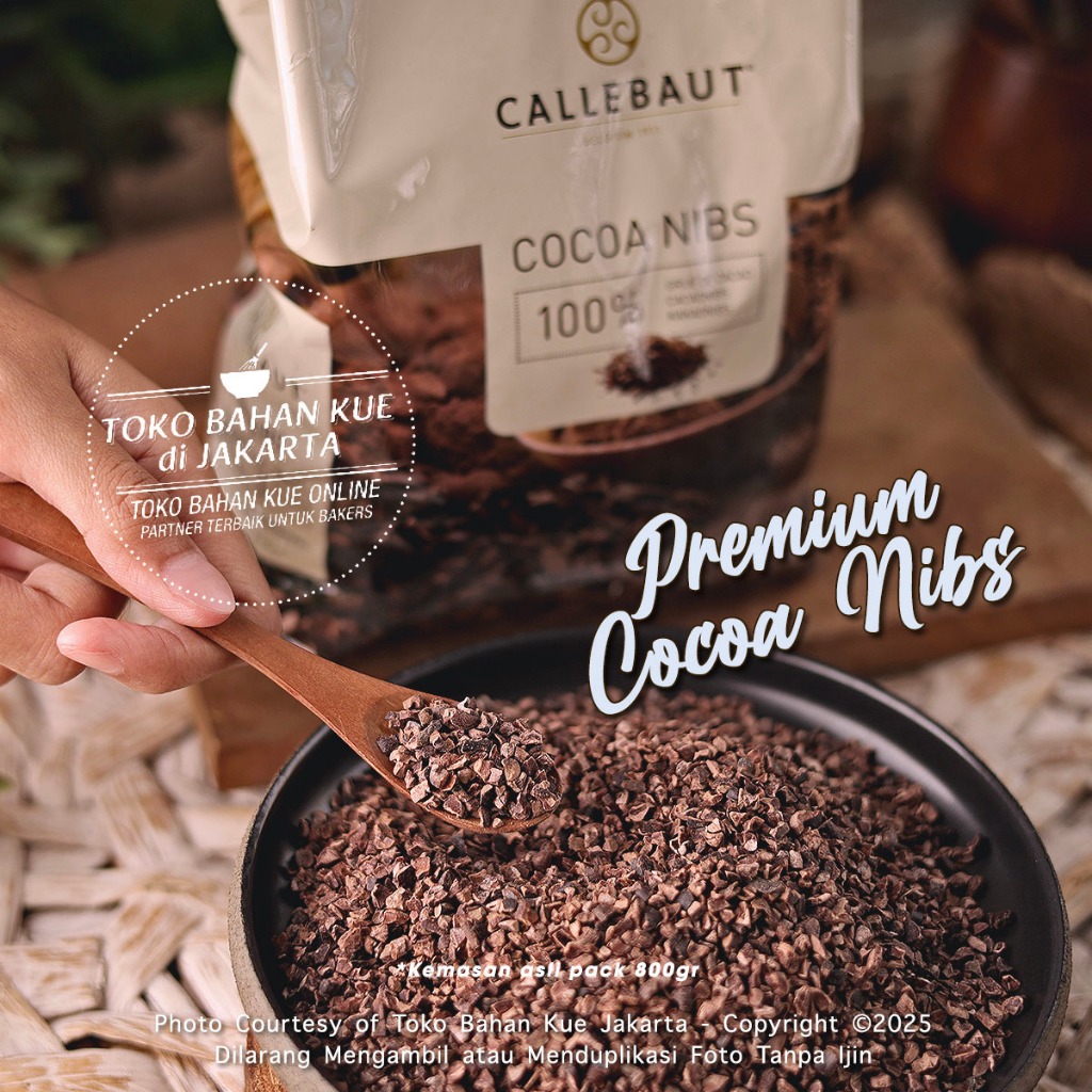 Jual Callebaut Pure Cocoa Nibs 100gr Biji Kakao Coklat Murni Choconibs ...