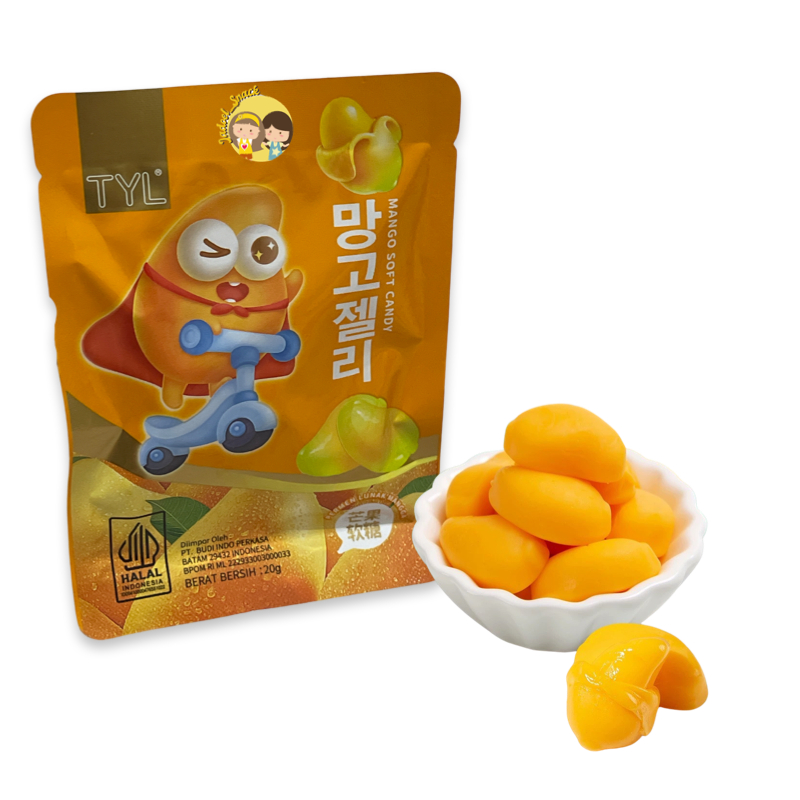 Jual TYL Permen Lunak 20 Gr Rasa Mangga Jeruk by Jadoel_Snack | Shopee ...