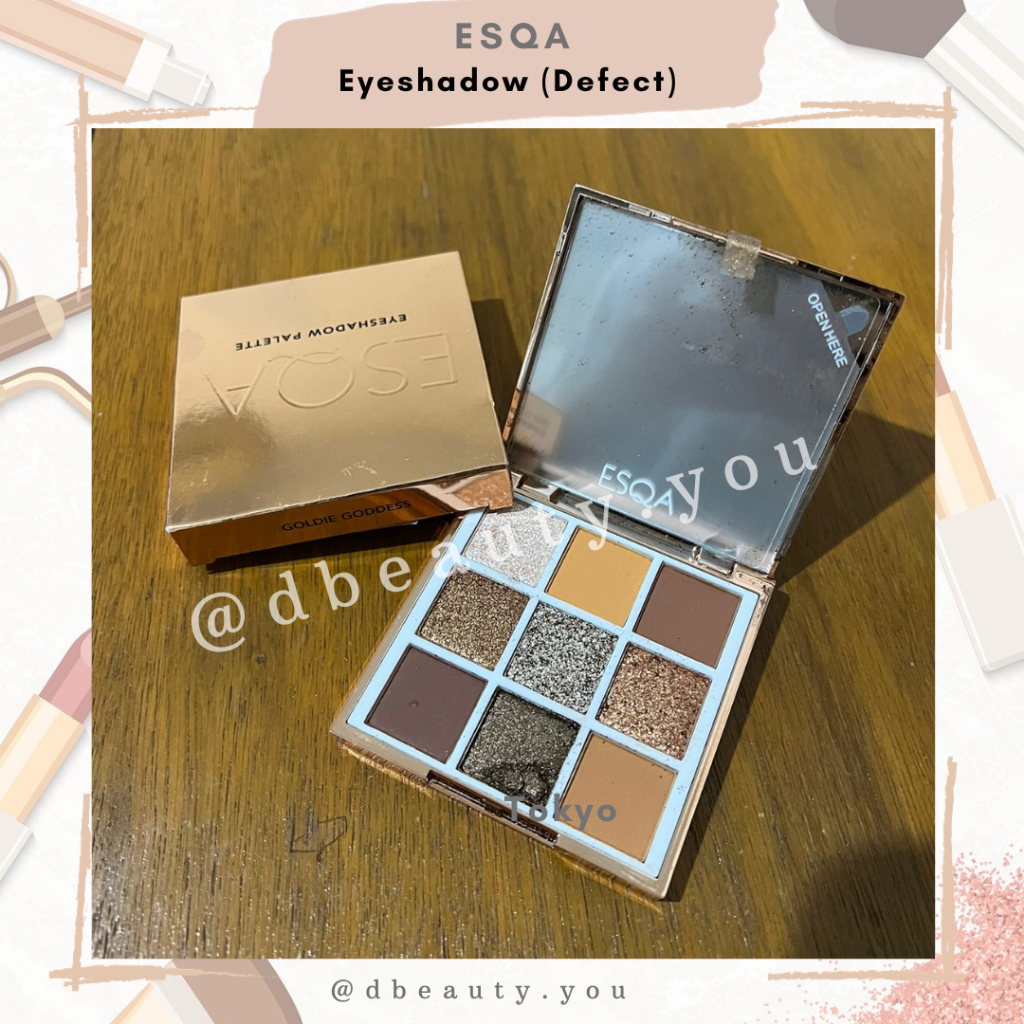 Jual ESQA - The Goddess Eyeshadow Palette / Peach/ Pink / Bronze ...