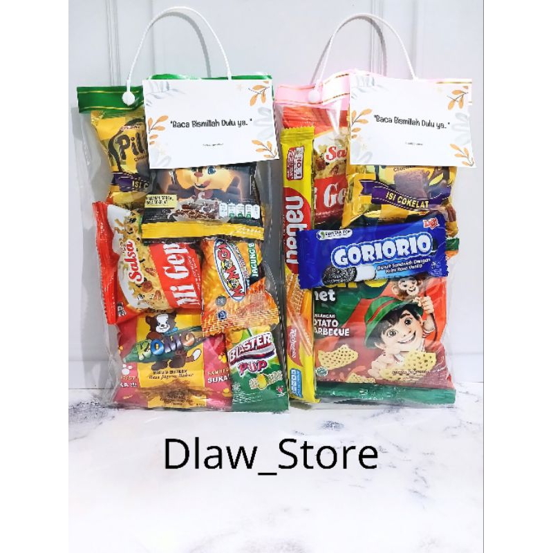 Jual Termurah Dan Terlaris Paket Snack Ulang Tahun Anak Hampers Ultah Bingkisan Snack Paket ...