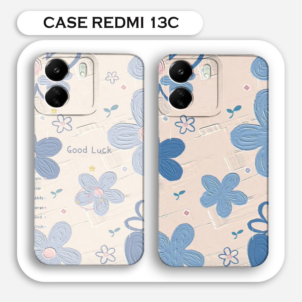 Jual Casing Softcase Redmi 13C 4G Motif Bunga Flowers Lucu Terbaru ...