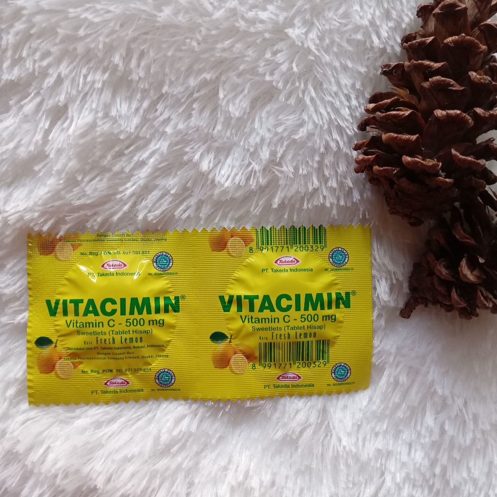 Jual VITACIMIN | VITACIMIN TABLET | VITAMIN C 500MG | PERMEN VITACIMIN ...