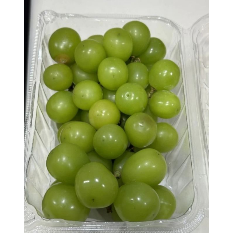 Jual Anggur Hijau Shine Muscat Berat 1 Kg (Pengiriman Medan) | Shopee ...