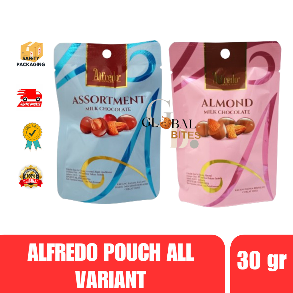 Jual Alfredo pouch chocolate 30 gr | Shopee Indonesia