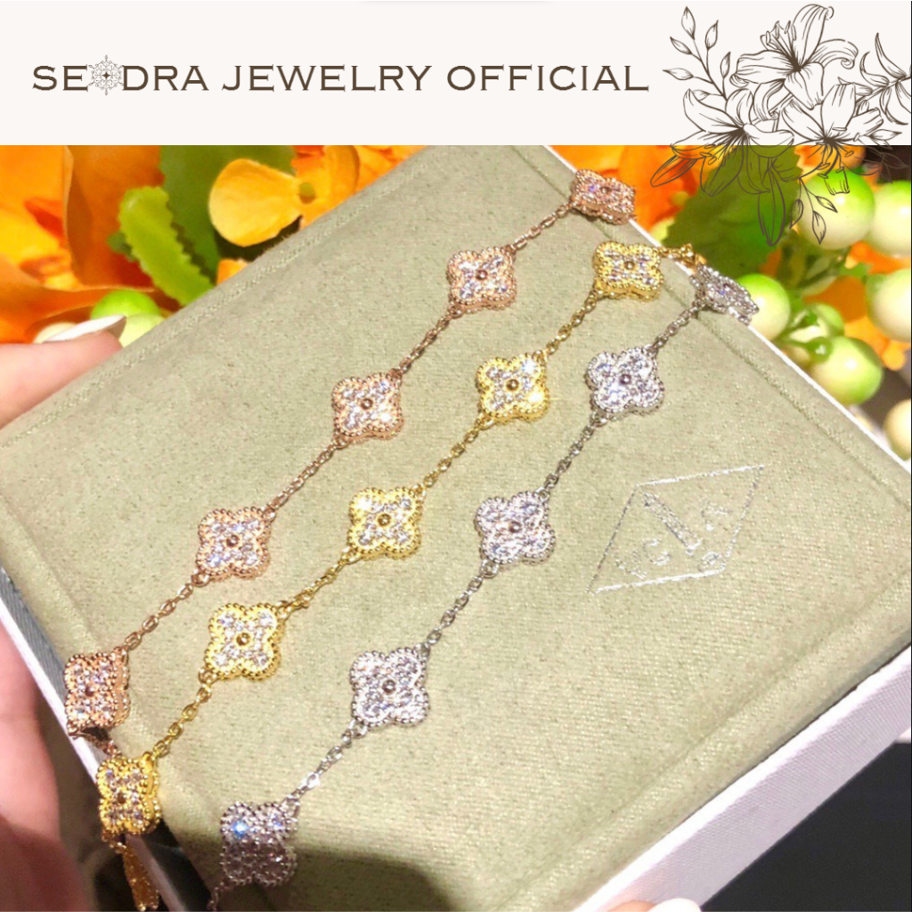 Jual SEODRA • Gelang Hera Permata 18K Gold Plated • Perhiasan Gelang ...